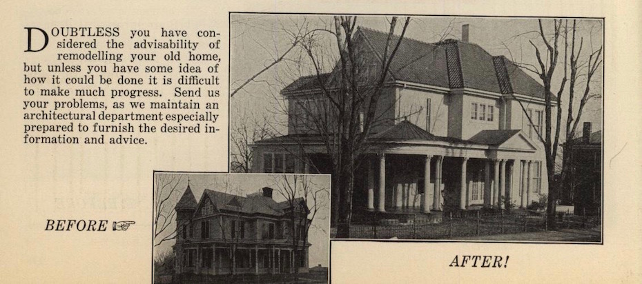 Old House Makeovers from Yesteryear | Architectural Observer